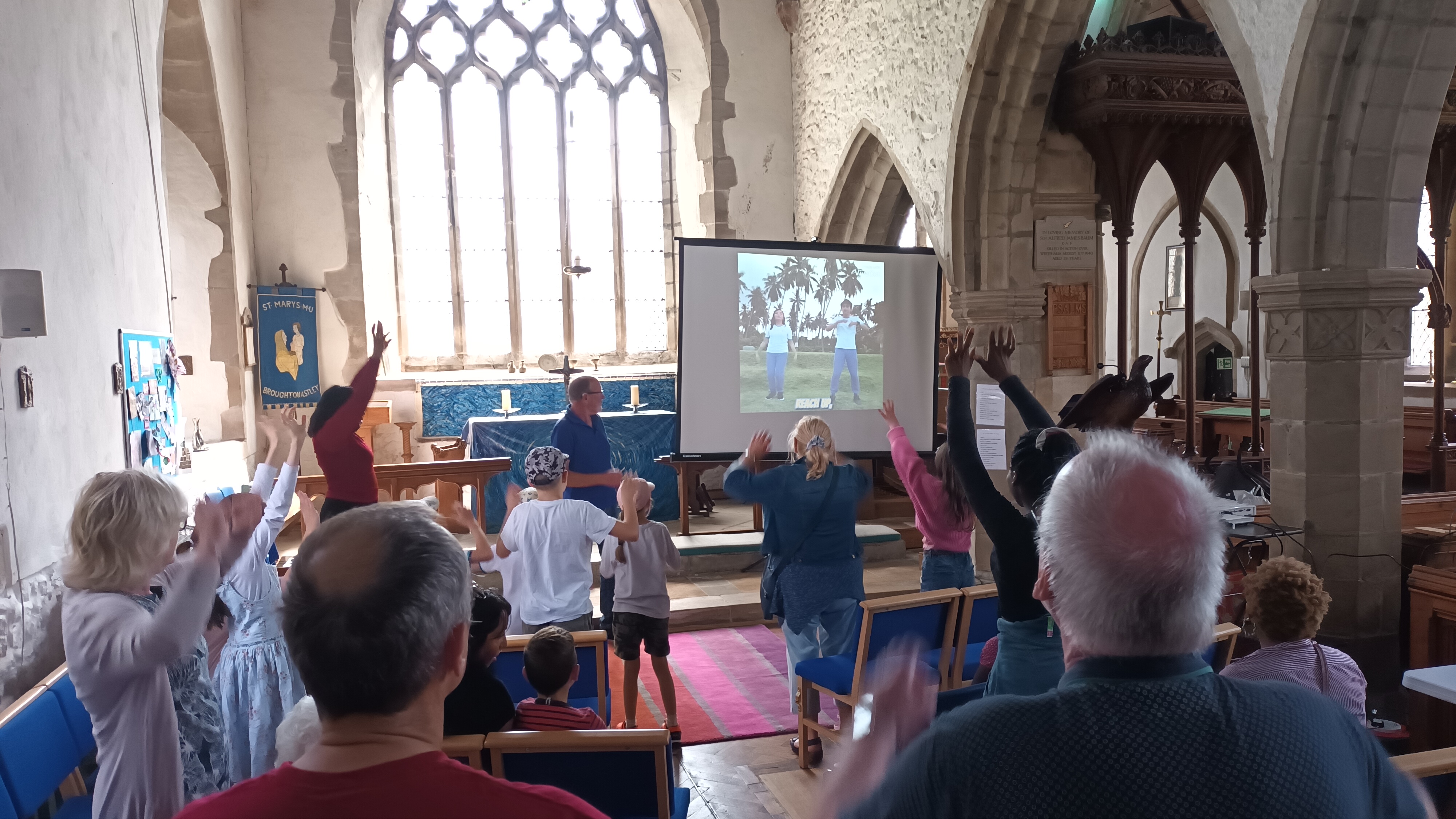 St Mary's Church Broughton Astley. St Michael and All Angels Church ...